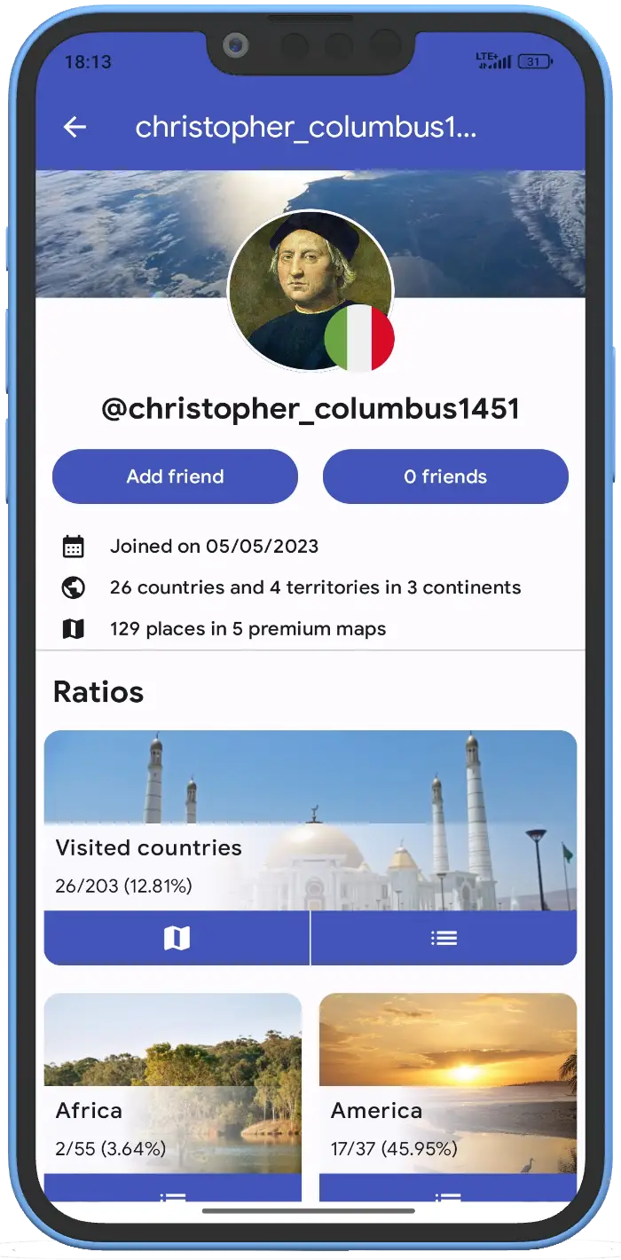 World Traveller | Your Travel Map